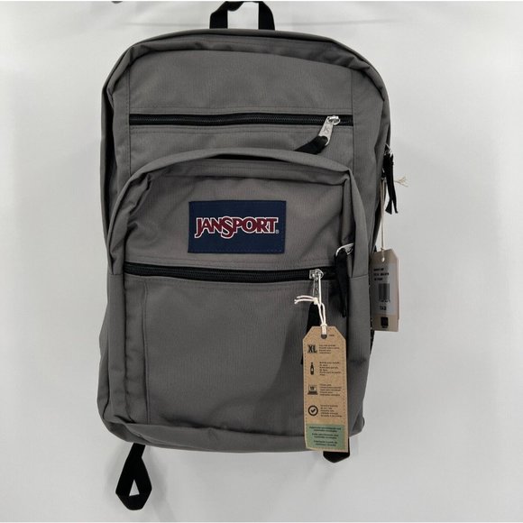 Jansport | Bags | Jansport Big Student Backpack Xl Graphite Gray Fits 5 ...